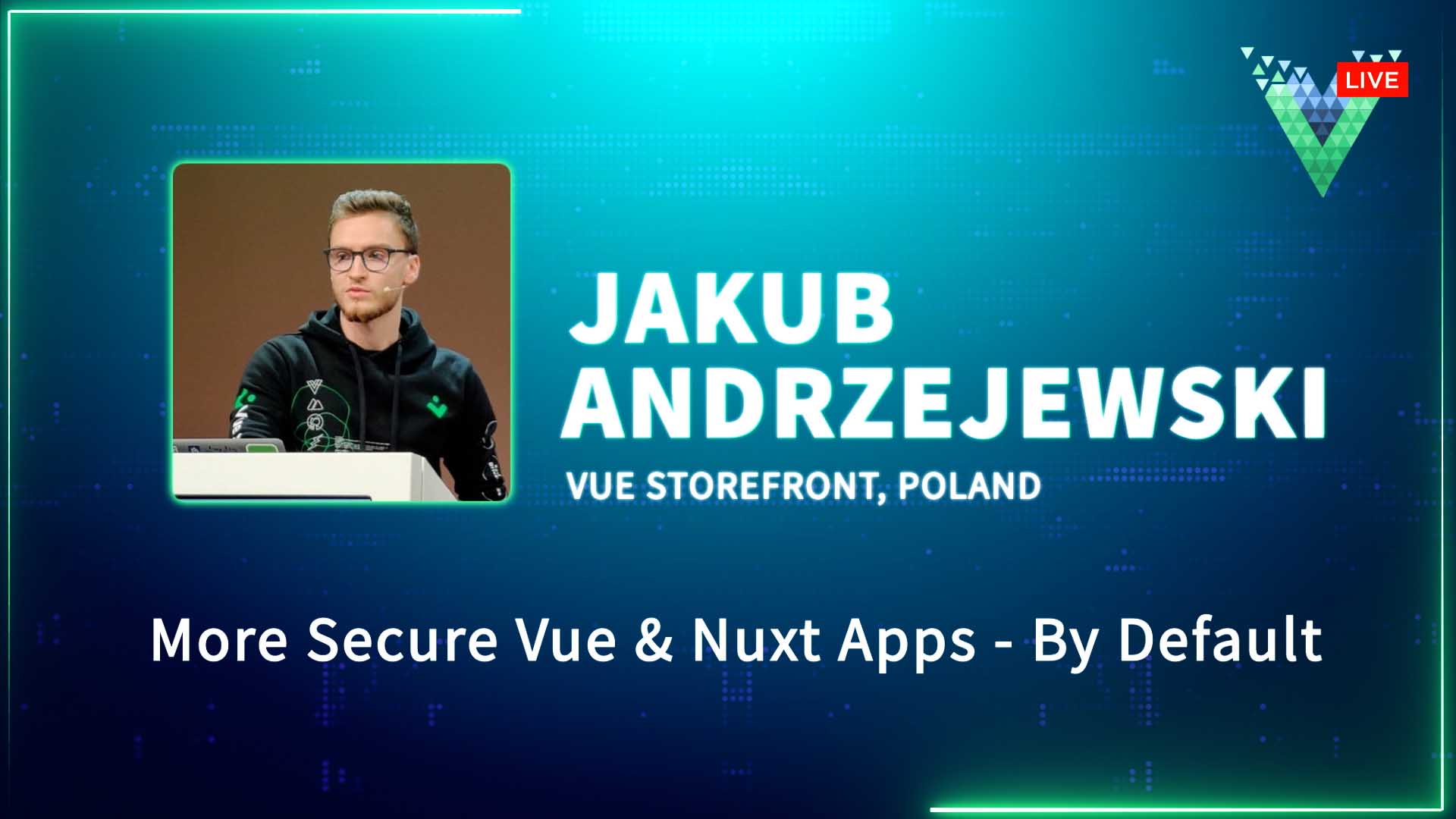 More Secure Vue & Nuxt Apps - By Default - Vue.js Live 2024 | Vue Mastery More Secure Vue & Nuxt Apps - By Default - Vue.js Live 2024 | Vue Mastery
